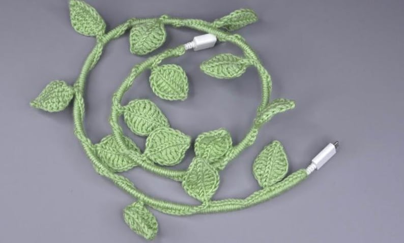 Trendy Crochet Charging Cord Cover, Phone, Cord, Pattern, Tutorial ...
