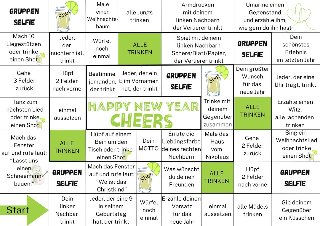 Wunderschöne Spiel Für Silvester Ebenbild