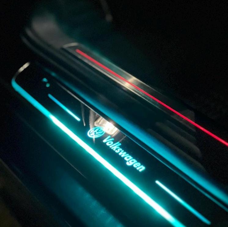 Car door sill lights store