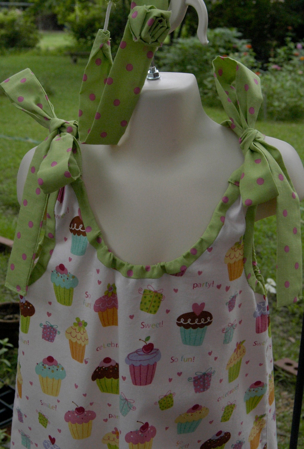 Birthday Dress With Cupcakes. Size 6 Other Sizes and Colors Available ...