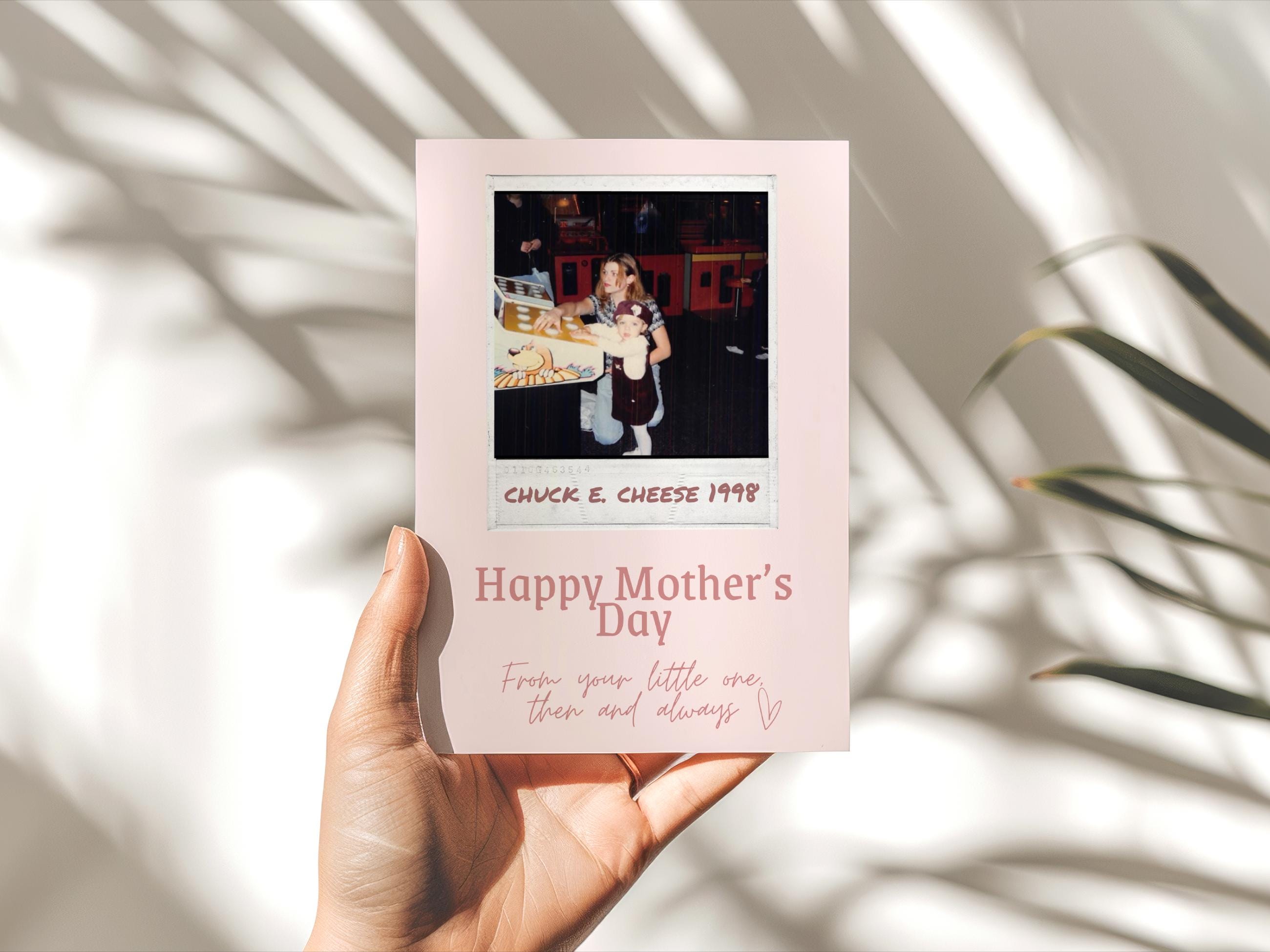 Personalized Mother's Day Photo Card, Custom Mothers Day Card, Happy ...