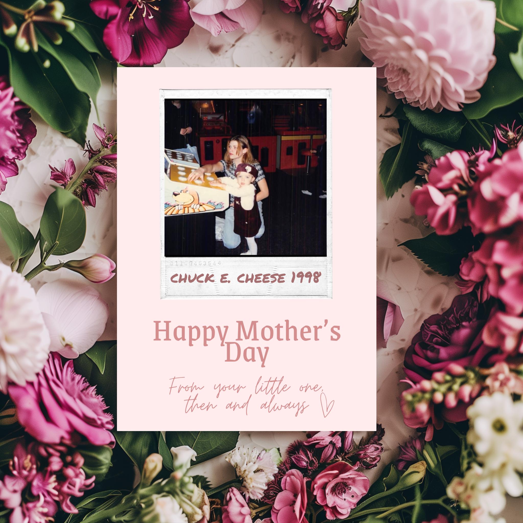 Personalized Mother's Day Photo Card, Custom Mothers Day Card, Happy ...