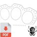 PDF Pattern for Leather Lighter Knuckles Case - Etsy