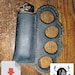 PDF Pattern for Leather Lighter Knuckles Case - Etsy