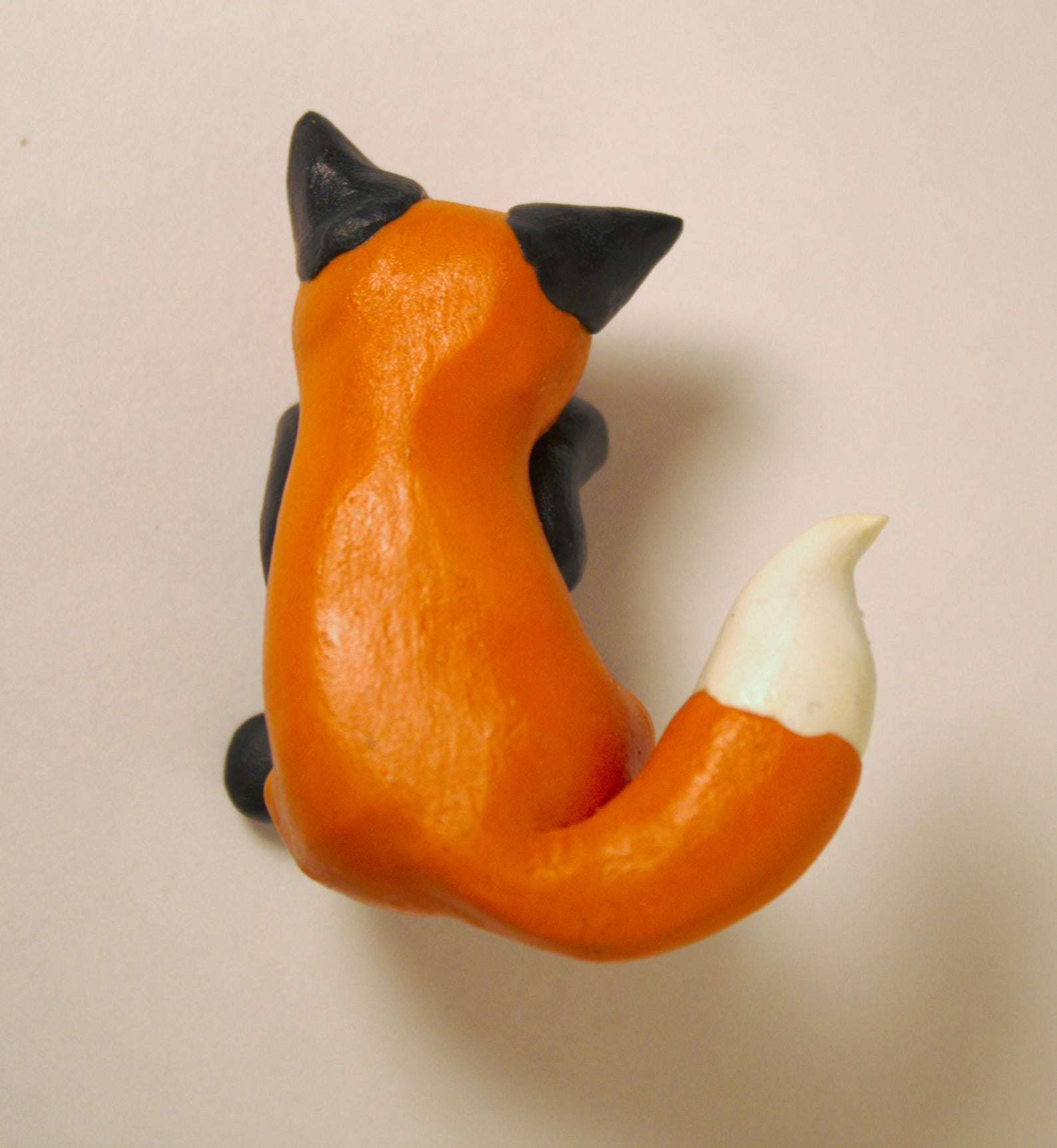 Fox Pen Holder /cute Figurine/ Animal Figurine - Etsy