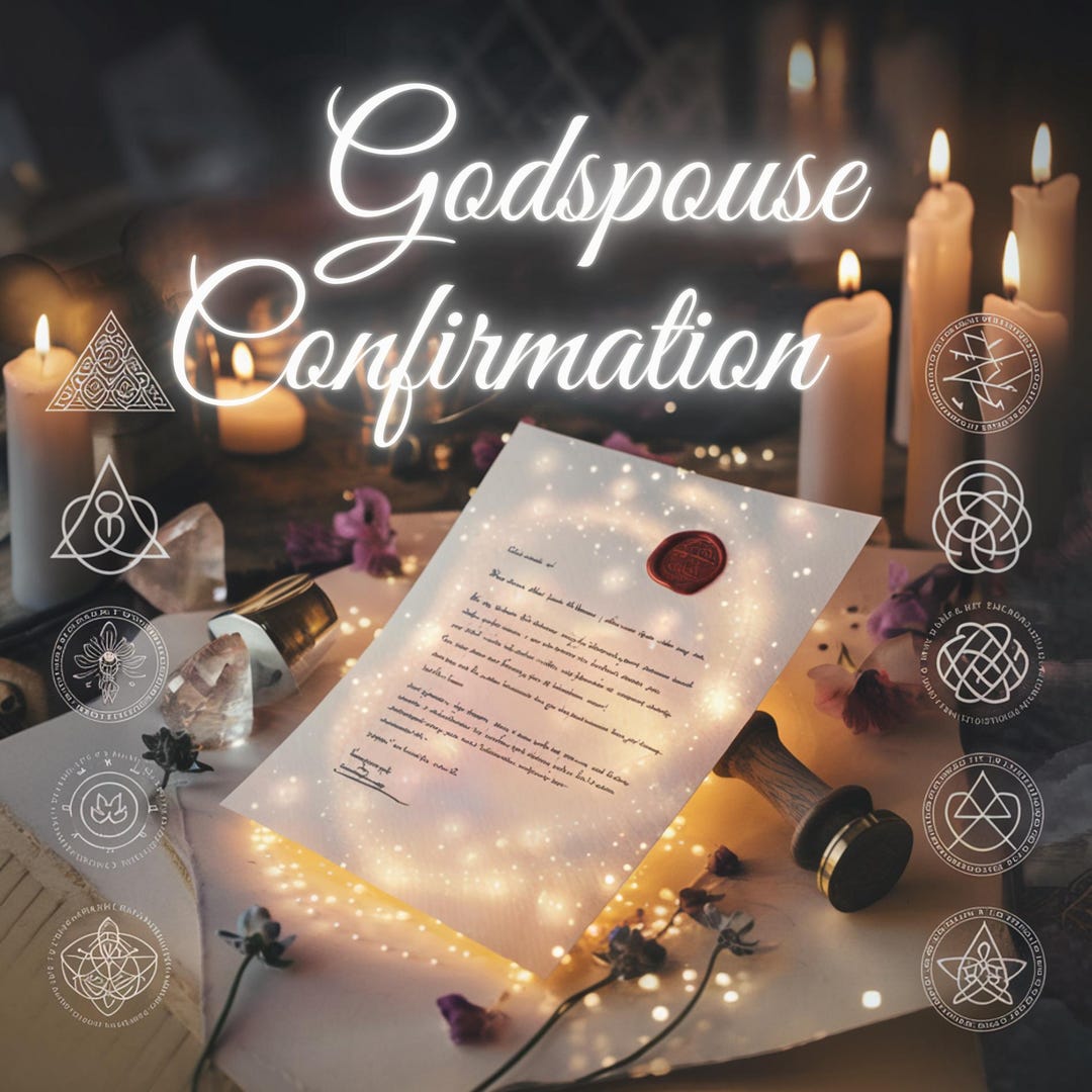 Sacred Godspouse Confirmation & Deity Identification, Personalized ...