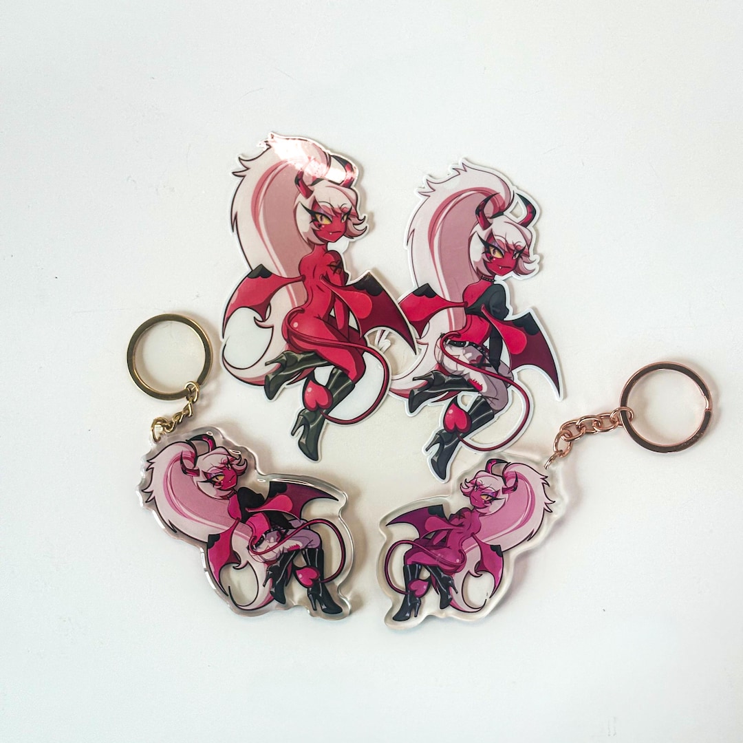 Verosika Mayday 3” Sticker – 3” Double-sided Keychains – Edgy Idol ...