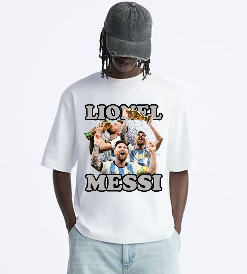 Lionel Messi Tshirt Design Digital File, 300 DPI ,PNG File Ready to ...