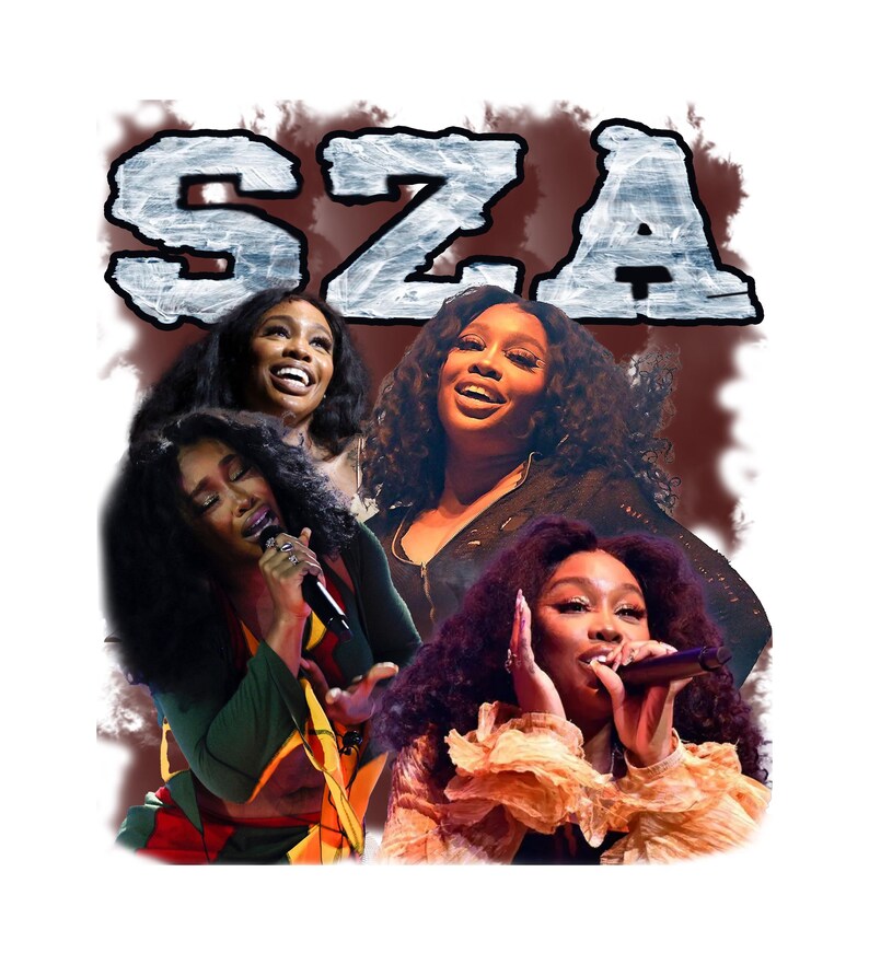 SZA Png Tshirt Design Digital File, 300 DPI ,PNG File Ready to Print - Etsy