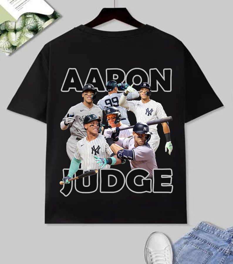 AARON JUDGE Tshirt Design Digital File, PNG File Ready to Print - Etsy