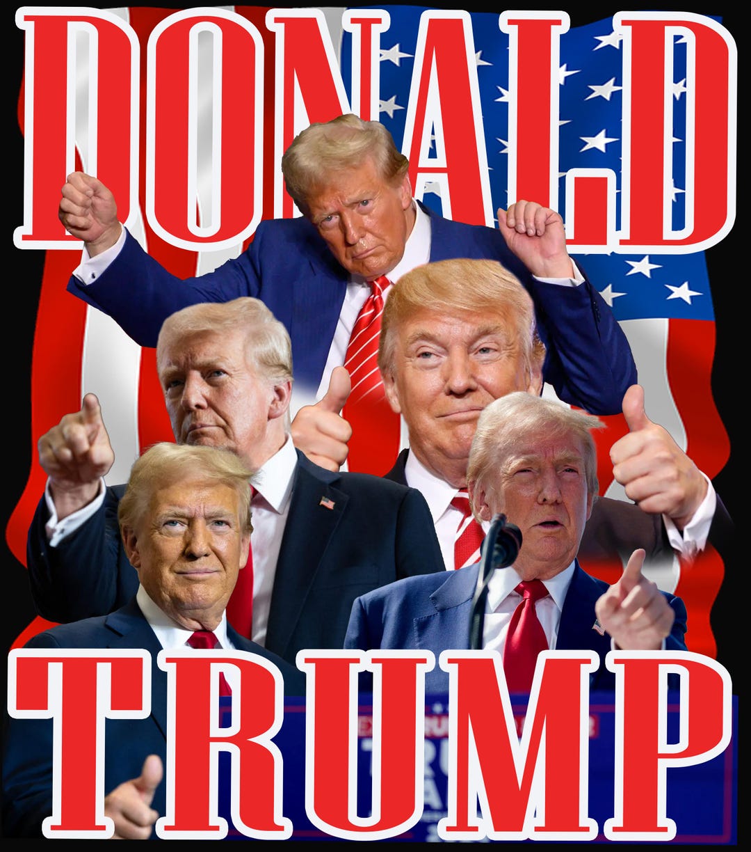 Donald Trump Tshirt Design Digital File, PNG File Ready to Print - Etsy