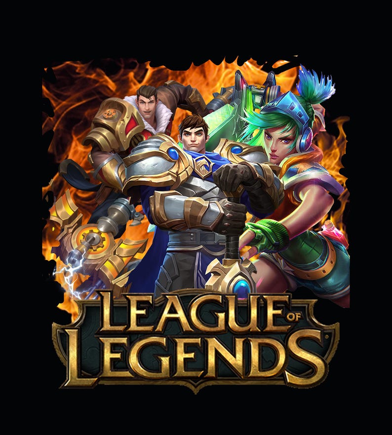League of Legends Tshirt Design Digital File, 300 DPI ,PNG File Ready ...
