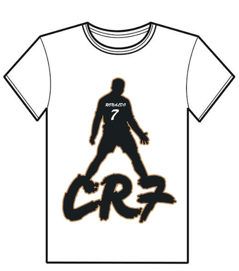 Cristiano Ronaldo PNG Tshirt Design Digital File, 300 DPI ,PNG File ...