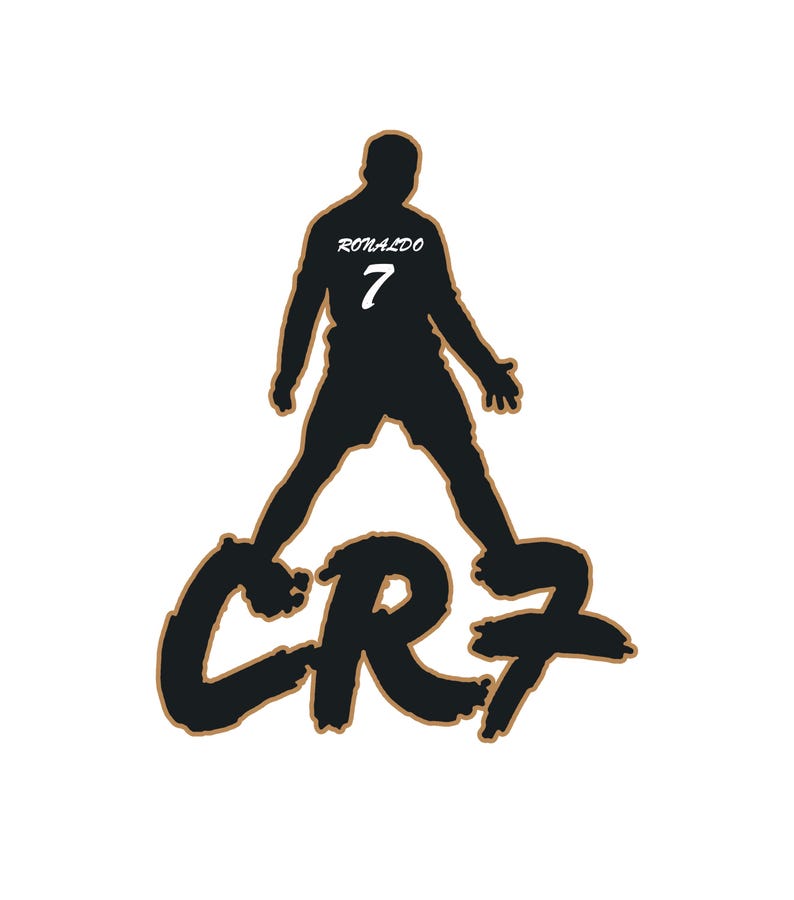 Cristiano Ronaldo PNG Tshirt Design Digital File, 300 DPI ,PNG File ...
