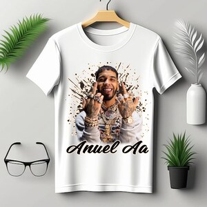 Anuel Aa Tshirt Design Digital File, PNG File Ready to Print - Etsy