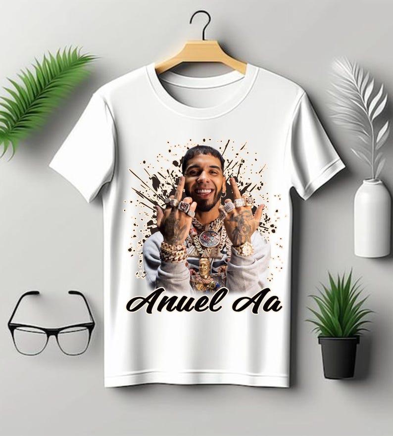 Anuel Aa Tshirt Design Digital File, PNG File Ready to Print - Etsy