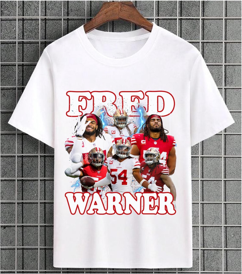 Fred Warner Tshirt Design Digital File, 300 DPI ,PNG File Ready to ...