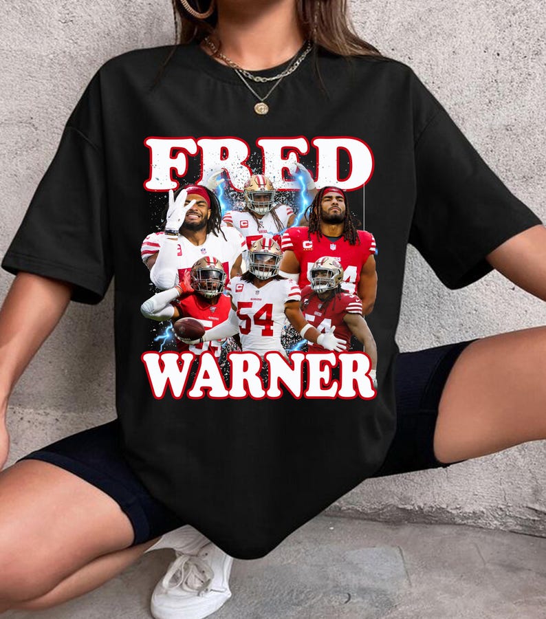 Fred Warner Tshirt Design Digital File, 300 DPI ,PNG File Ready to ...