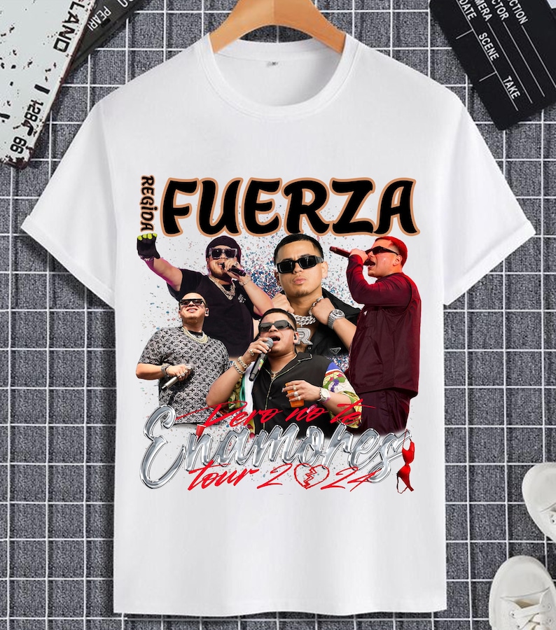 Fuerza Regida Tshirt Design Digital File, 300 DPI ,PNG File Ready to ...