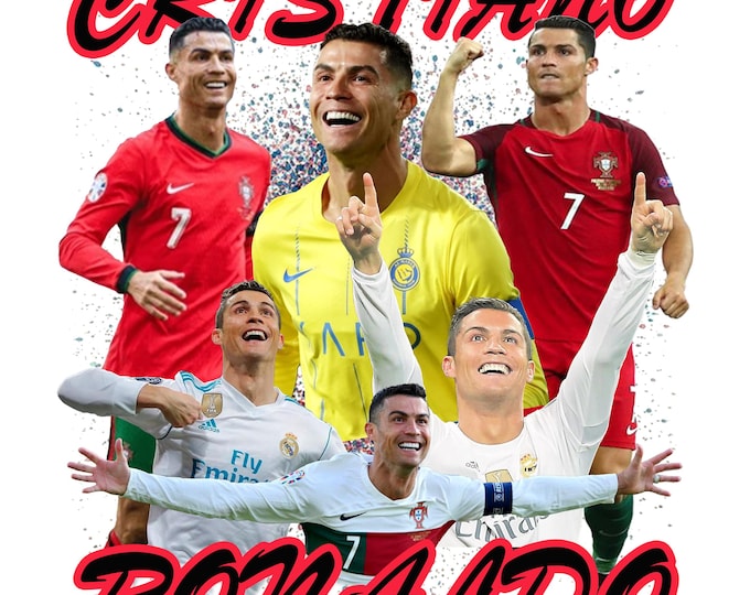 Cristiano Ronaldo Vector Design .SVG .PNG - Etsy Canada