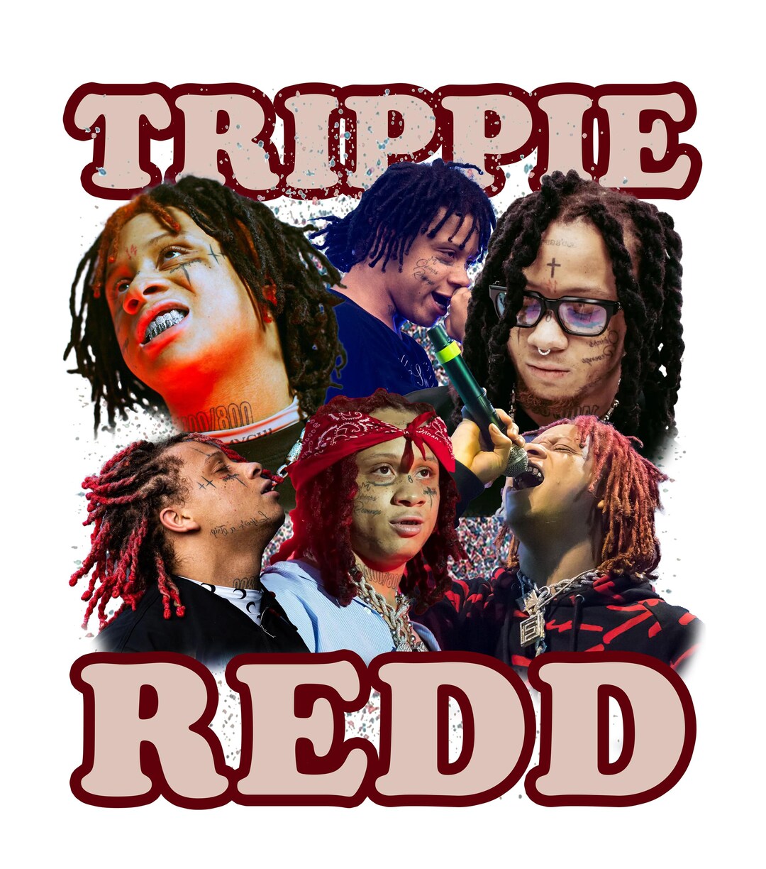 Trippie Redd Png Tshirt Design Digital File, PNG File Ready to Print - Etsy