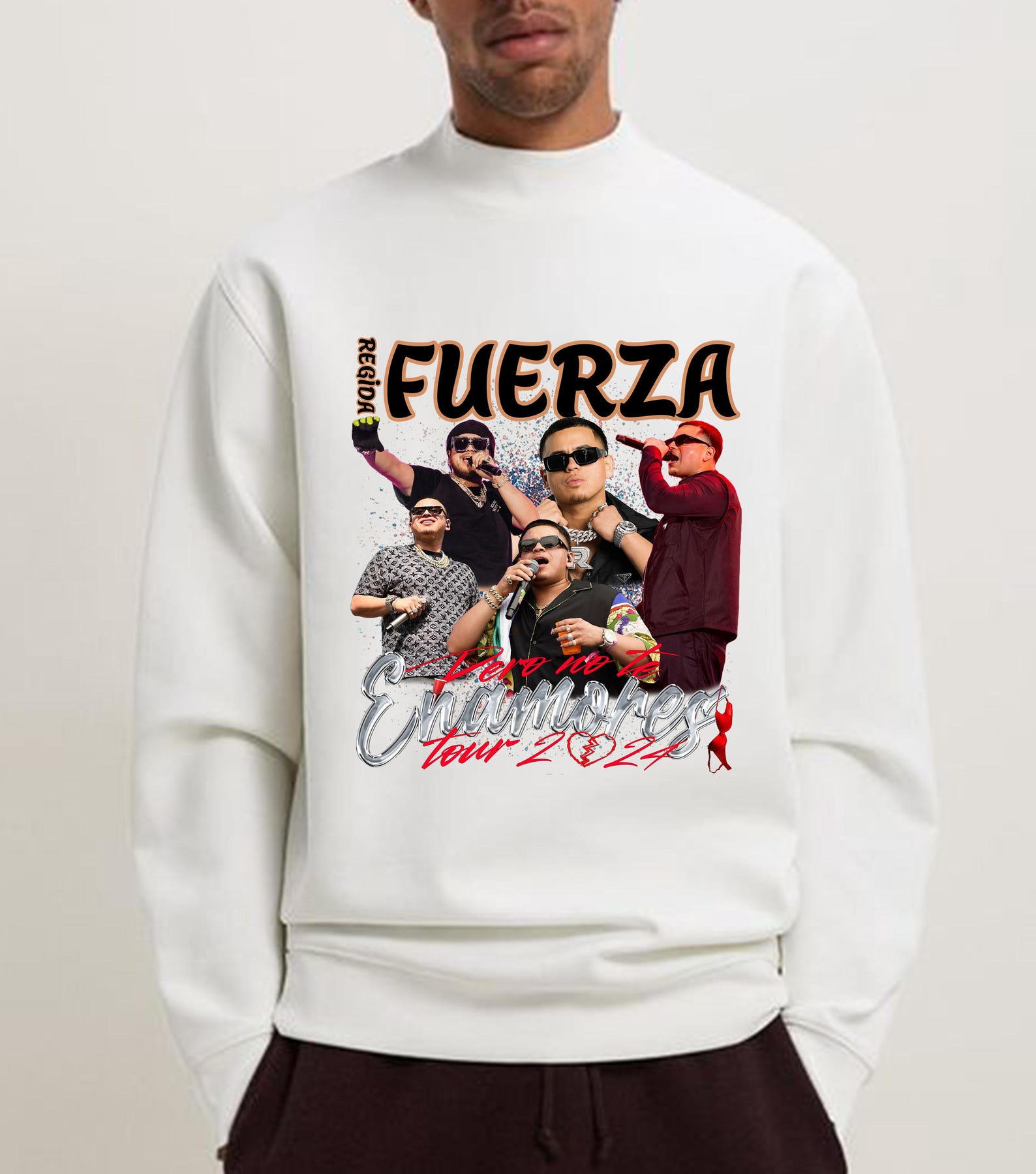 Fuerza Regida Tshirt Design Digital File, 300 DPI ,PNG File Ready to ...
