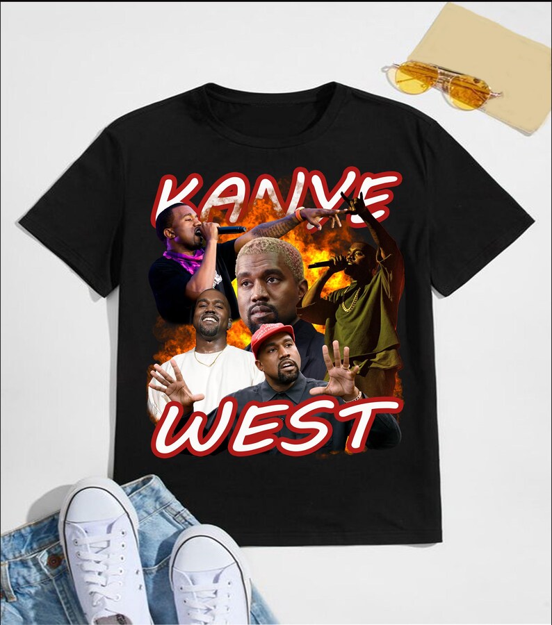 Kanye West Png Tshirt Design Digital File, 300 DPI ,PNG File Ready to ...