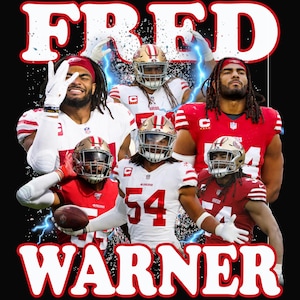 Fred Warner Tshirt Design Digital File, 300 DPI ,PNG File Ready to ...