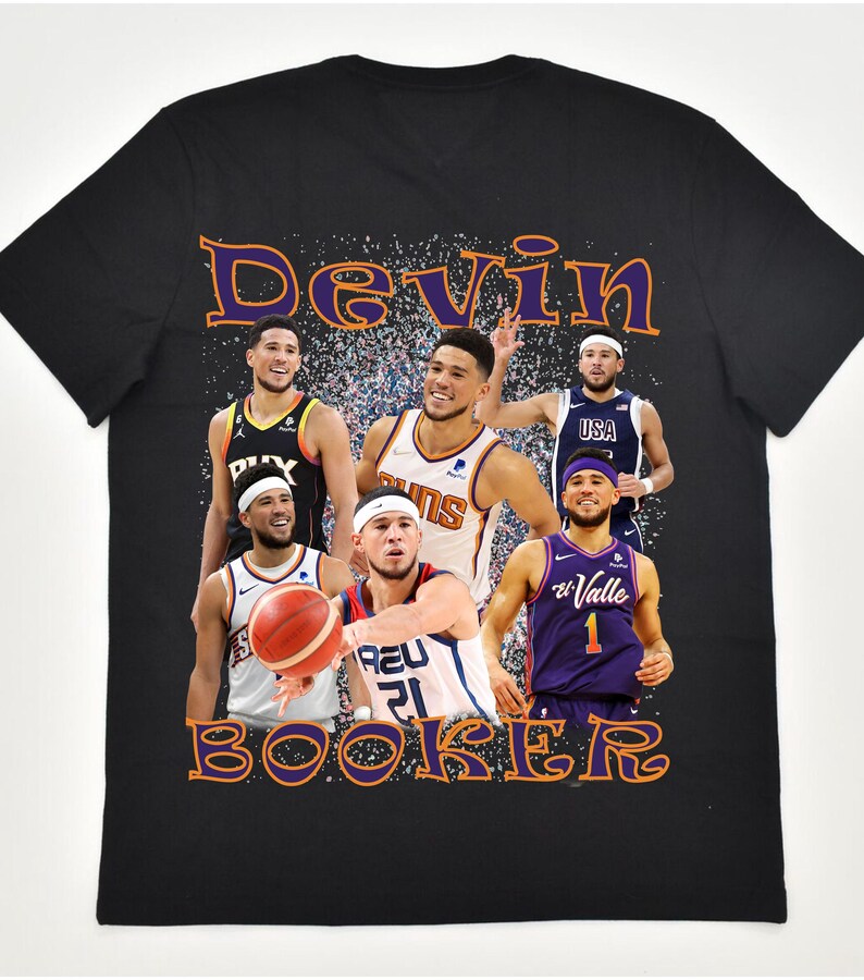 Devin Booker Tshirt Design Digital File, PNG File Ready to Print - Etsy