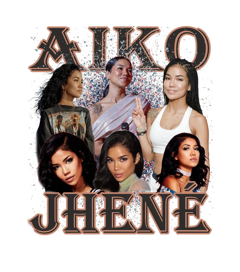 Jhene Aiko T Shirt Design PNG Instant Download 300 - Etsy
