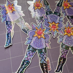 Mega Starmie! | Pokemon Legends: Z-A | Holographic Vinyl Sticker - Etsy