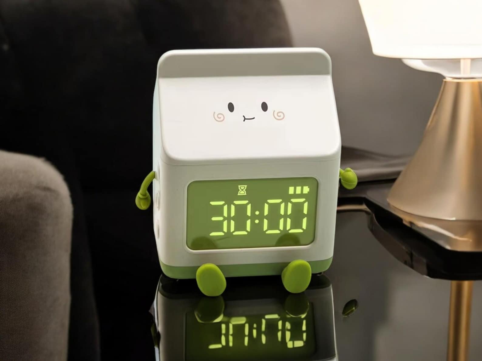 Box Digital Alarm Clock | Cute Mini Countdown Timer | Rechargeable Type ...
