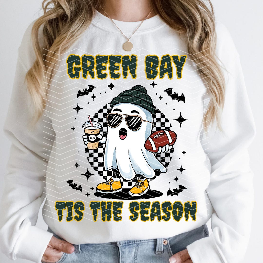 Green Bay Boo Sheet Ghost Png | Green Bay Football Halloween Png ...