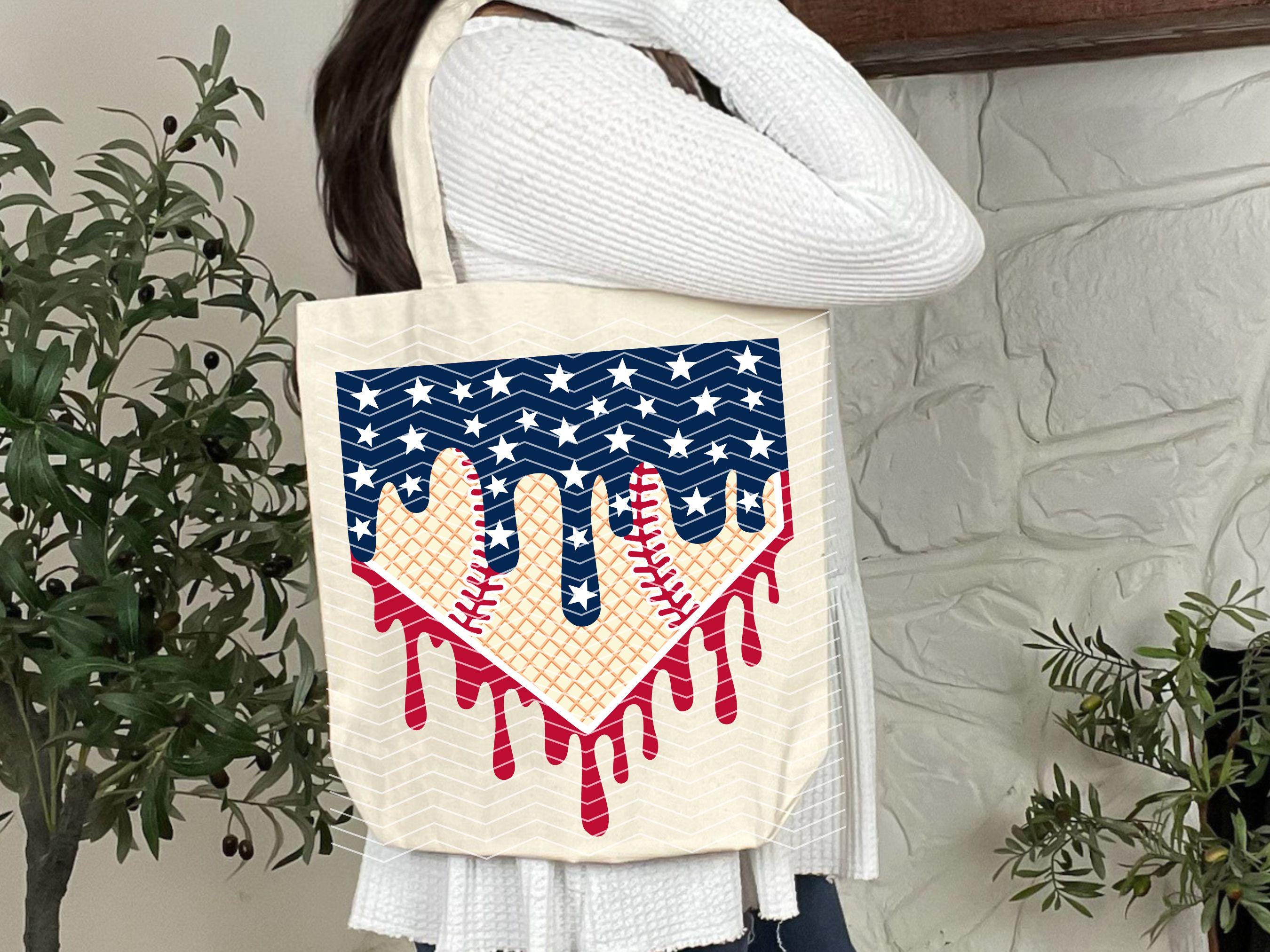 USA Flag Ice Cream Drip Home Plate Png | Sprinkles Ice Cream Home Plate ...