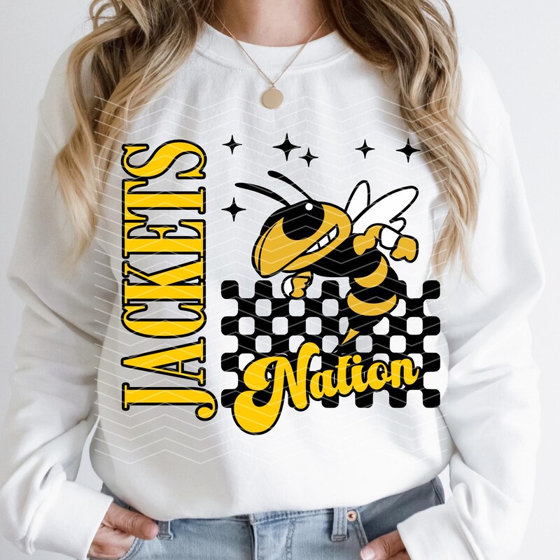Yellow Jacket Mascot Svg - Etsy