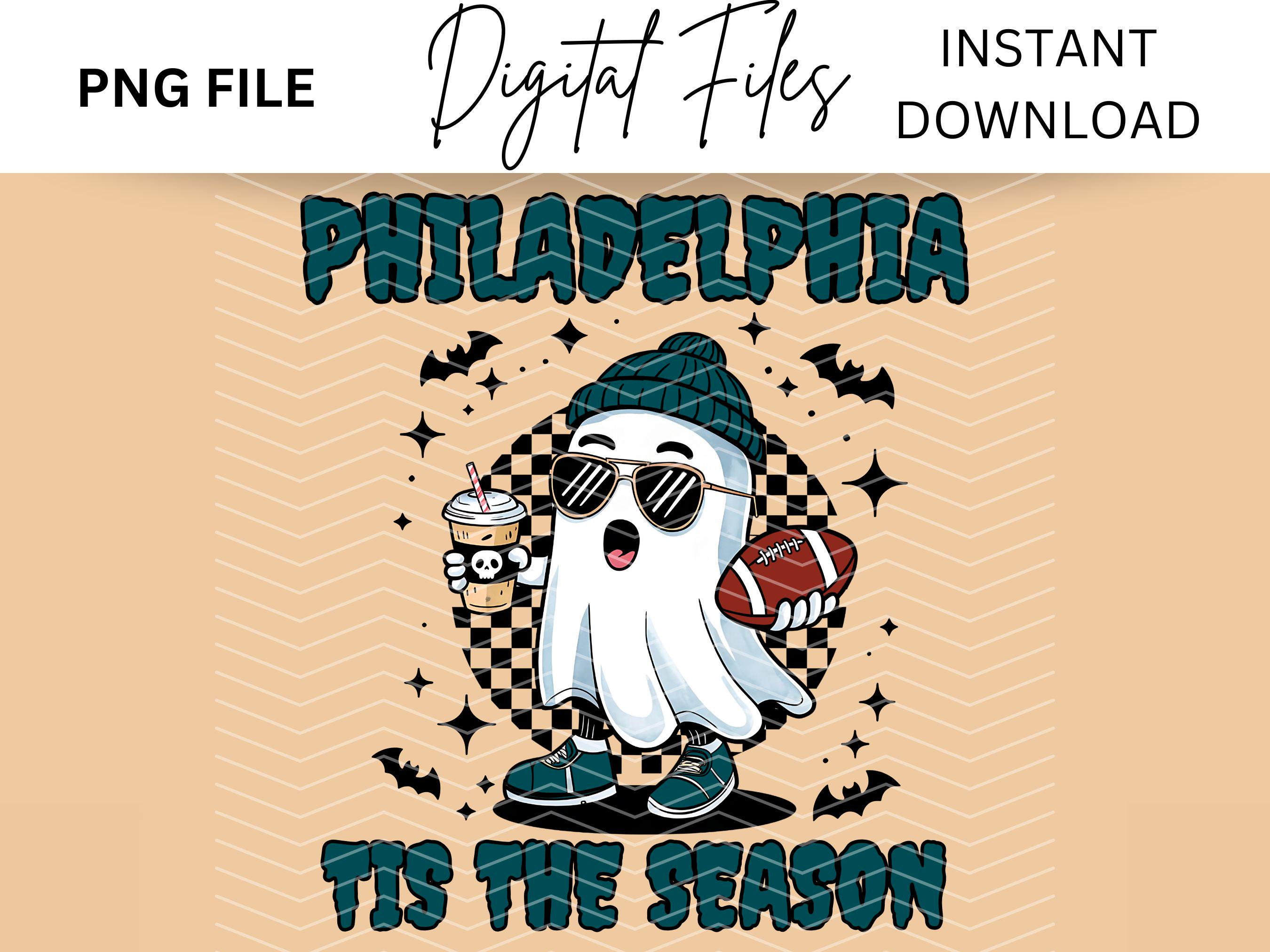 Philadelphia Boo Sheet Ghost Png | Philadelphia Football Halloween ...