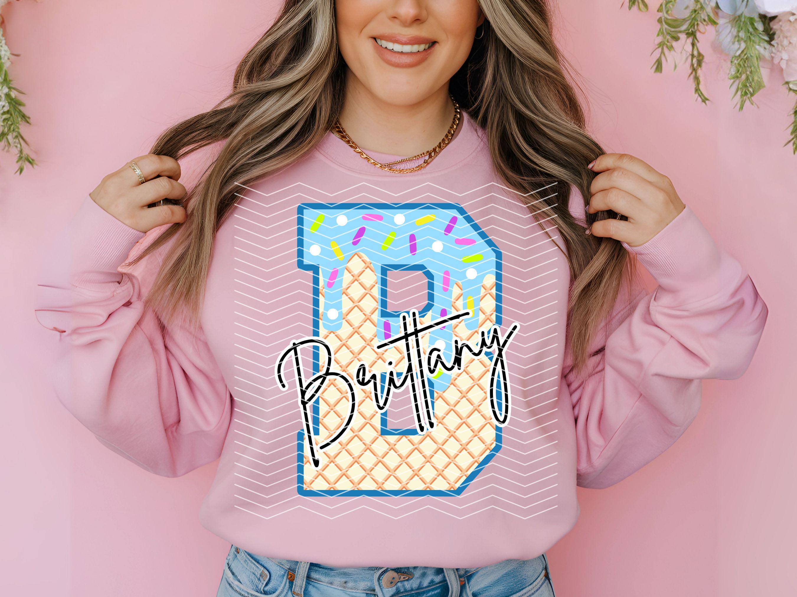 Light Blue Ice Cream Drip Alpha Set Png | Sprinkles Alpha Doodle | Ice ...