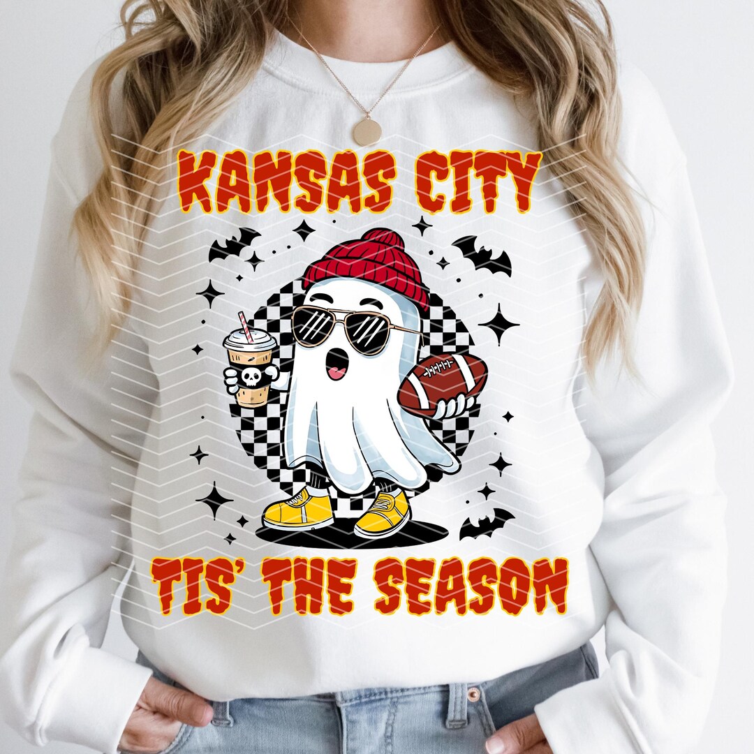 Kansas City Boo Sheet Ghost Png | Kansas City Football Halloween Png ...