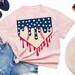 USA Flag Ice Cream Drip Home Plate Png | Sprinkles Ice Cream Home Plate ...