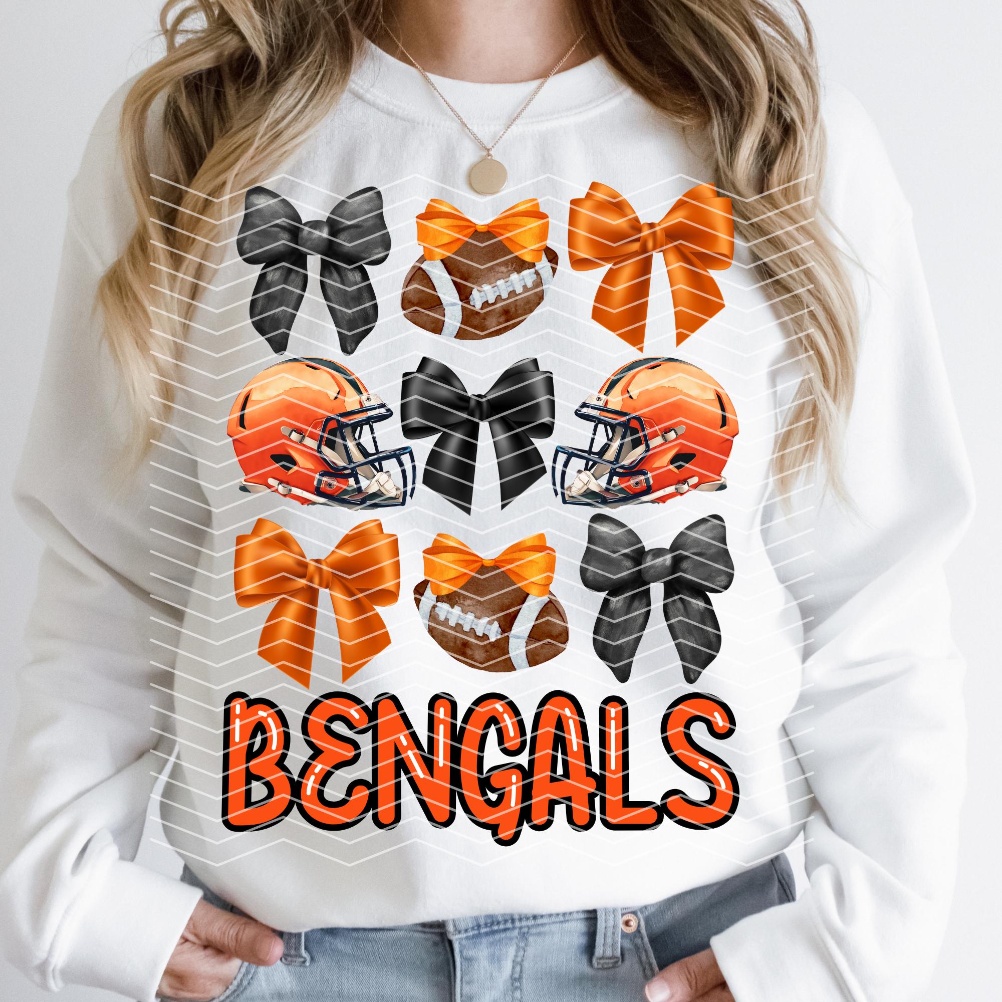 Coquette Bengals Png | Coquette Cincinnati Png | Preppy Cincinnati ...