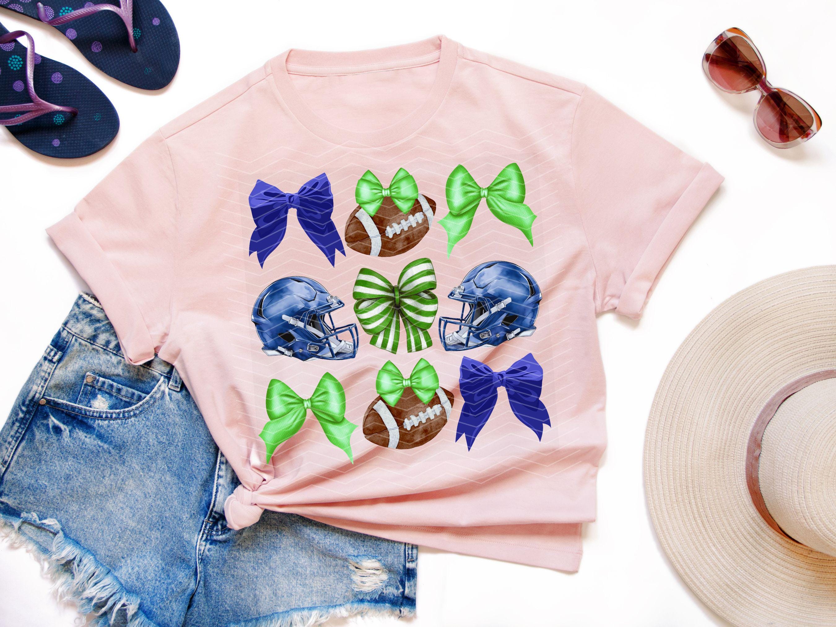 Coquette Seahawks Png | Coquette Seattle Png | Trendy Preppy Seattle ...