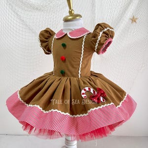 Gingerbread Baby Costume, Gingerbread Man Costume for Girls, Halloween ...