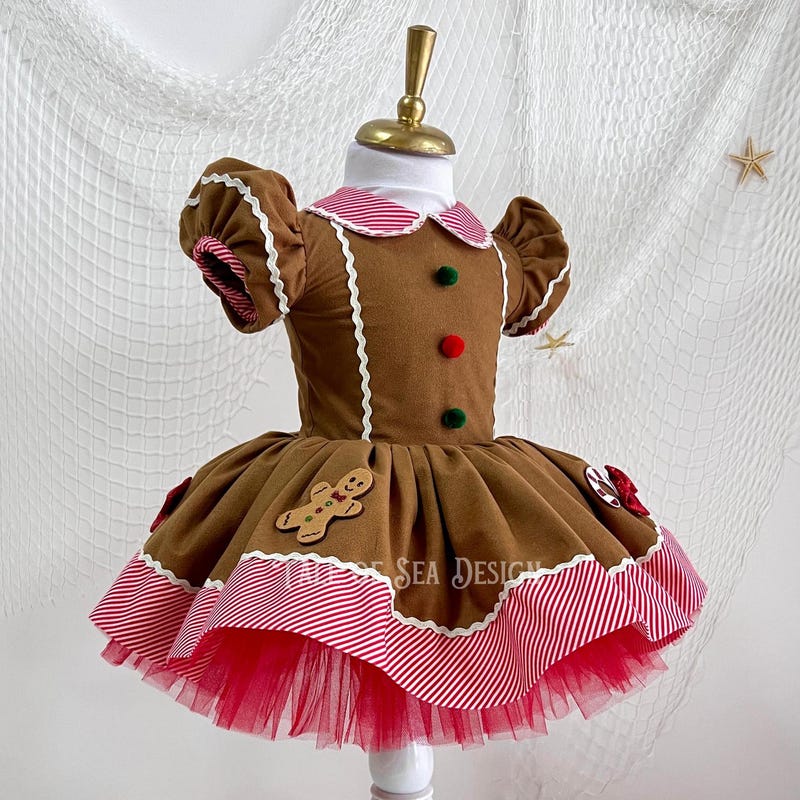 Gingerbread Man Costume - Etsy