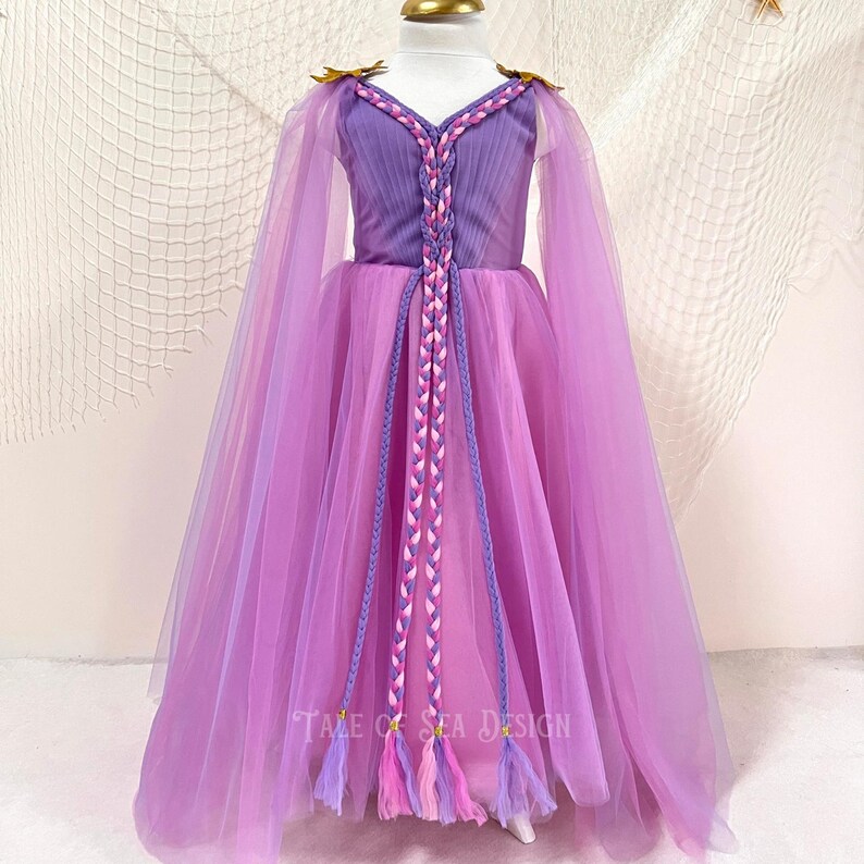 Ancient Greek Goddess Inspired Rapunzel Costume, Rapunzel Princess ...