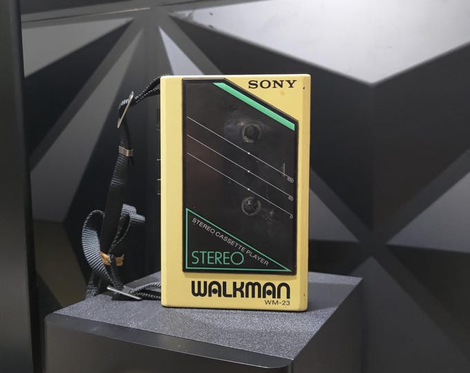 Cassette Tape Player: Sony Walkman WM-23 - Etsy
