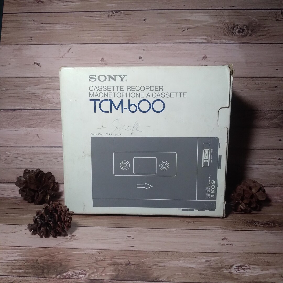 Sony Walkman Cassette Tape Player TCM-600 Pre-walkman TPS-L2 - Etsy