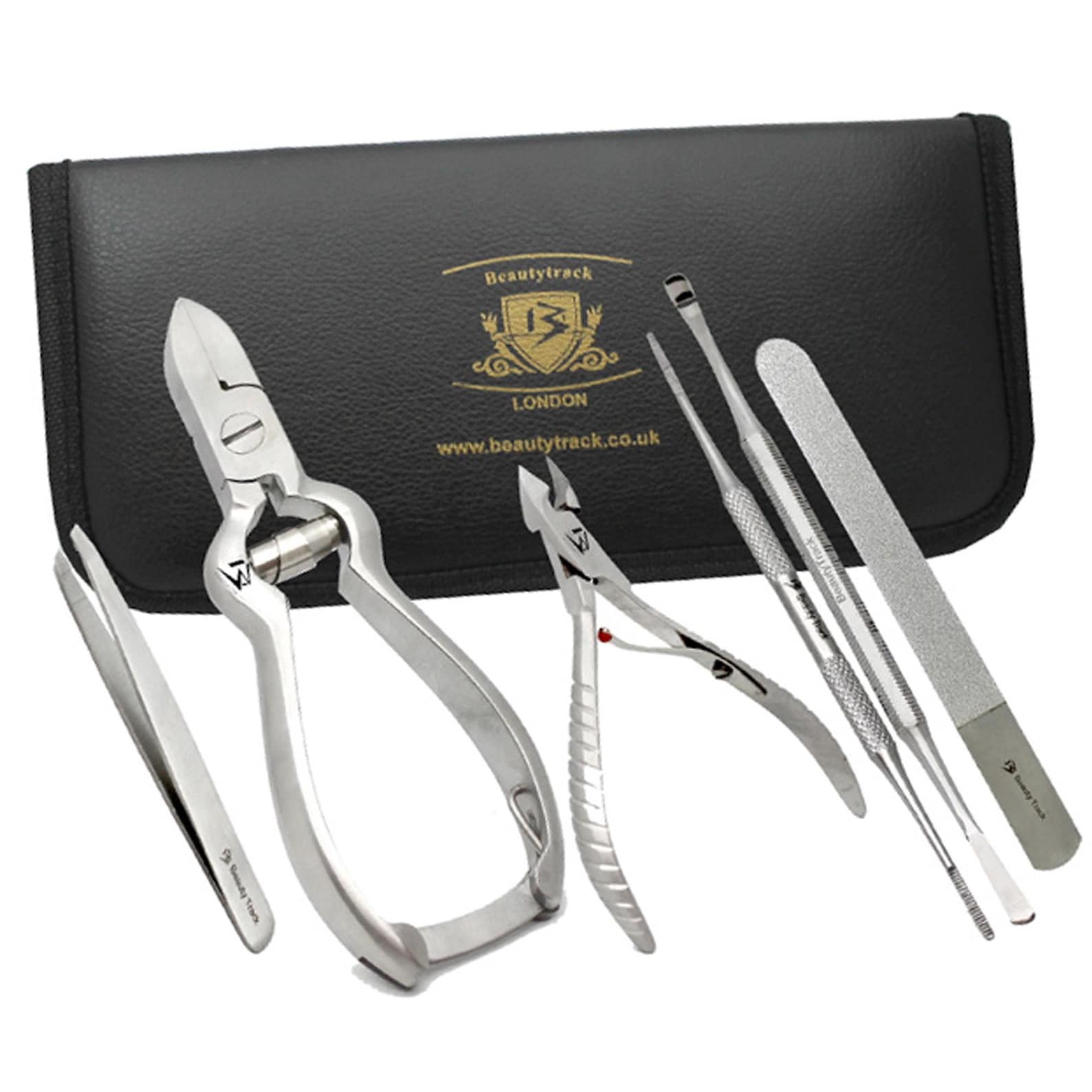 Professional Podiatry Tool Kit: Ingrown Toenail Nippers, Thick Nail ...
