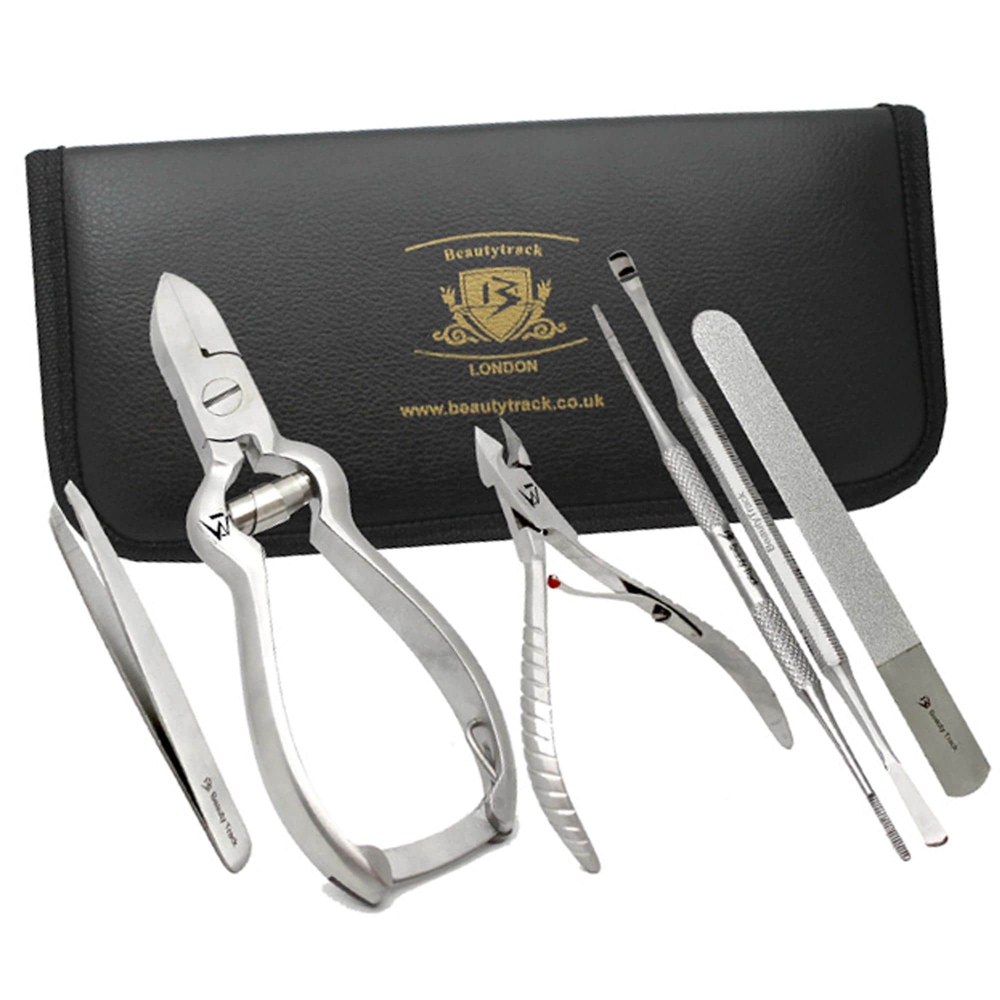Professional Podiatry Tool Kit: Ingrown Toenail Nippers, Thick Nail ...