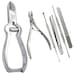 Professional Podiatry Tool Kit: Ingrown Toenail Nippers, Thick Nail ...