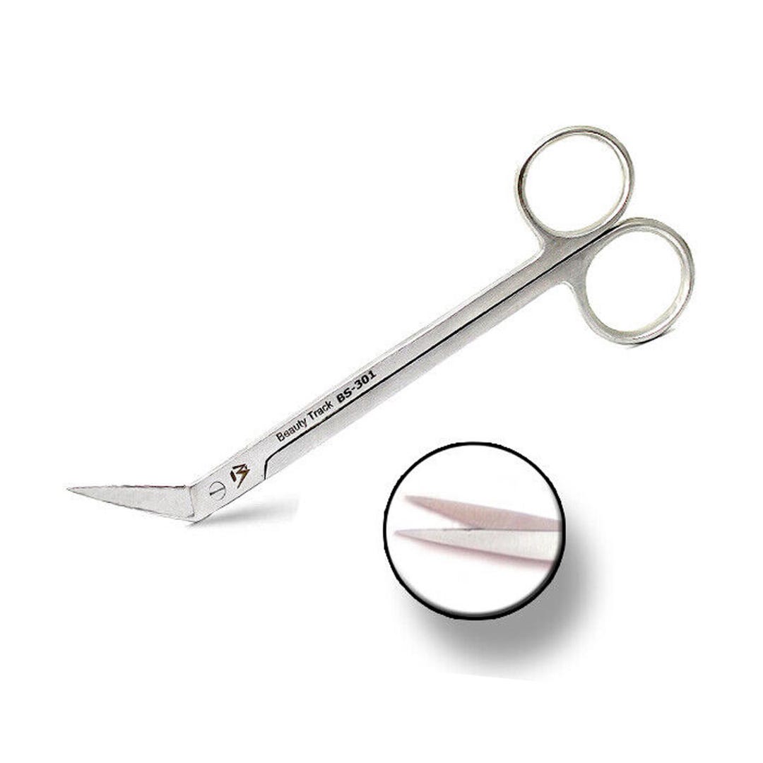 Toe Nail Scissors- Toe Nail Scissor With 4.5” Angled Design - Ideal for ...